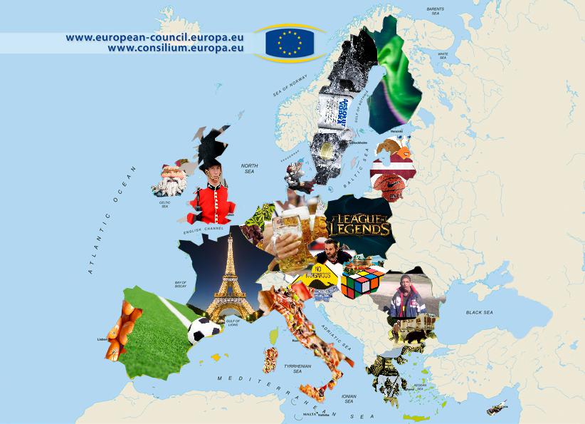 Eiropas Savienības valstis man saistās ar... - Spoki